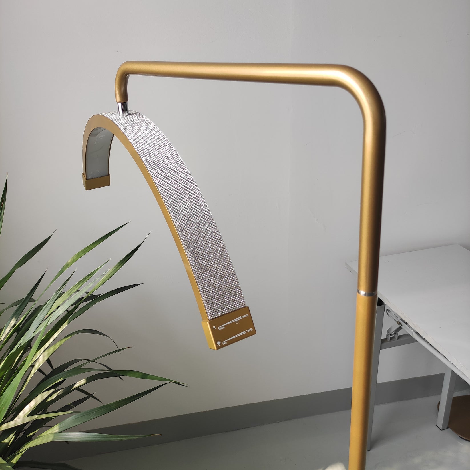 Fosoto FT-Y9 gold Half Moon Lash Light with Diamond – FOSOTO